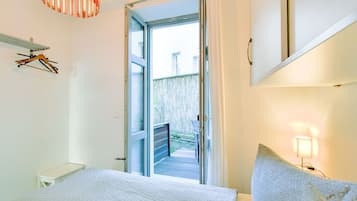 Apartamento | 2 quartos, individualmente mobiliados, roupa de cama