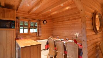 Chalé | Opções para refeição