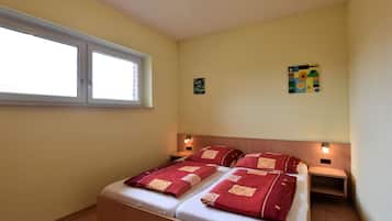 Apartamento | 2 quartos, individualmente mobiliados