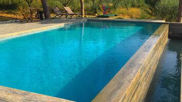 Villa | Piscina | Piscina interior, piscina exterior