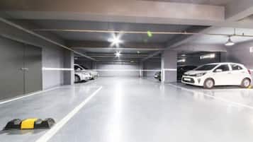 Estacionamento grátis, estacionamento com motorista grátis