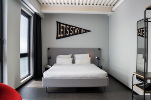 Quarto Duplo Executivo | Edredões de penas, cofre no quarto, secretária, Wi-fi grátis 