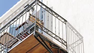 Apartamento, 1 quarto, vista para o mar | Varanda