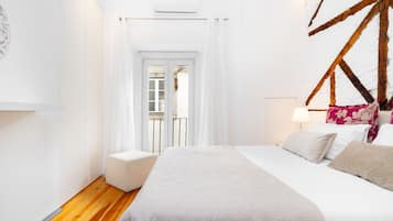 Apartamento, 2 quartos, não fumadores | 2 quartos, berços/camas para crianças grátis, berço de viagem