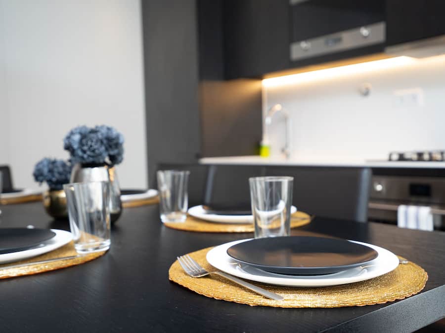 Apartamento, 3 quartos, não fumadores | Cozinha privada | Um frigorífico/congelador grande, uma placa de cozinha