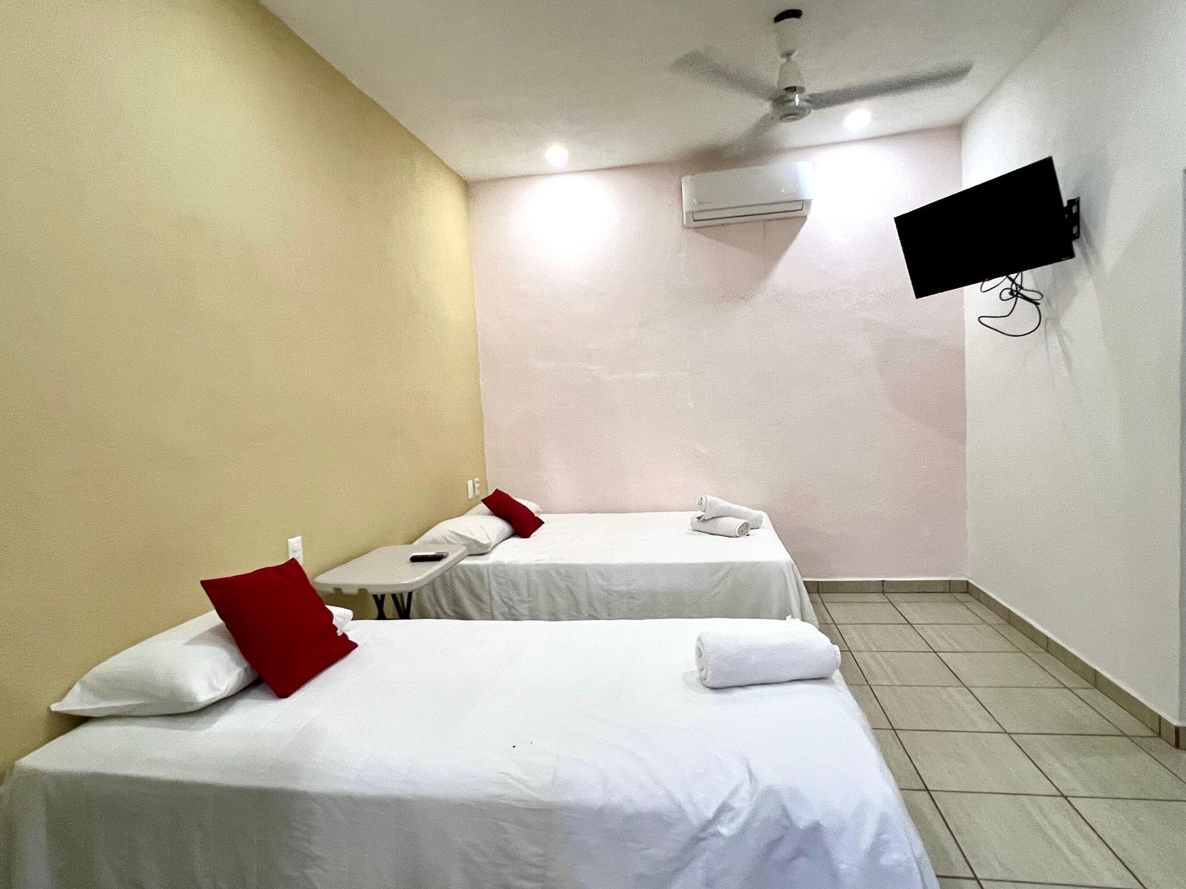 Bungalow, várias camas (1 Double Bed) | Wi-fi grátis, roupa de cama fornecida 