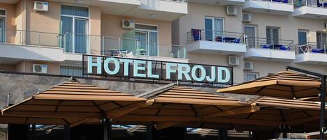 Fachada do alojamento