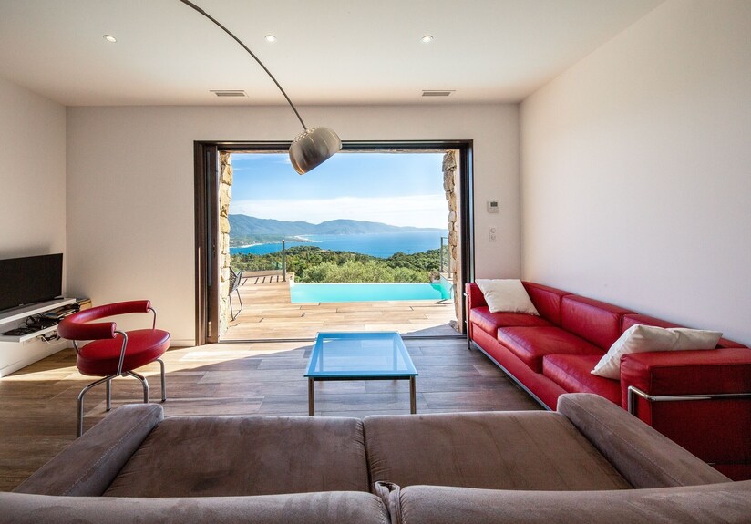 Splendid One Bedroom Villa With Heated Swimming Pool. - Olmeto