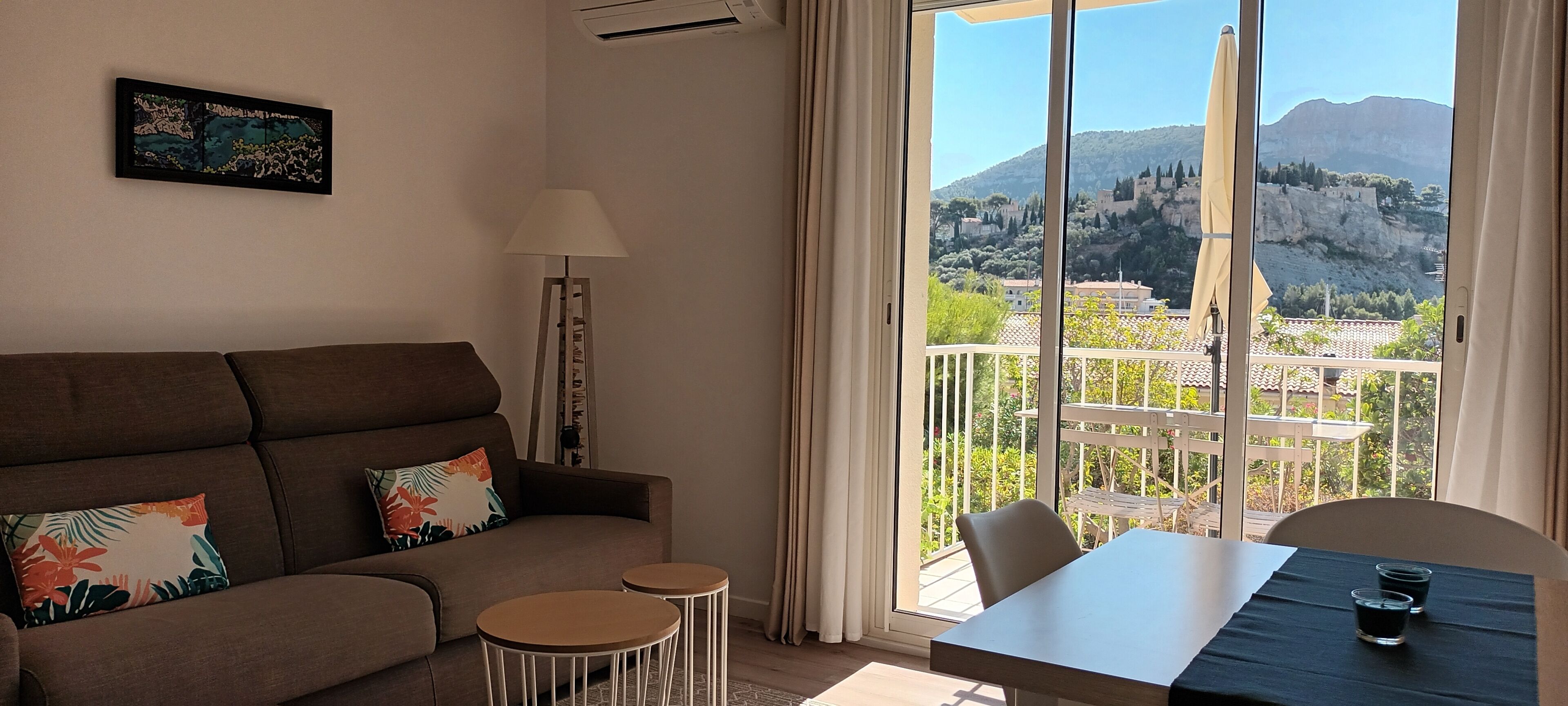 Cassis T2 Climatisé Plein Sud Avec Parking - 50m Du Port - Cassis