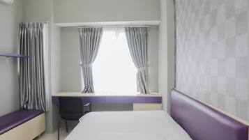 Quarto | 2 quartos, Wi-Fi de cortesia, roupa de cama