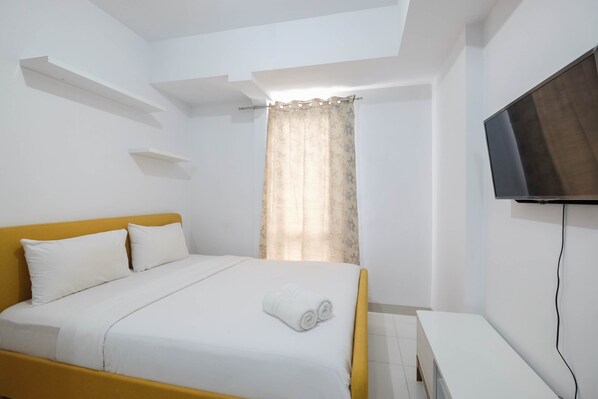 Quarto | Wi-fi grátis, roupa de cama fornecida