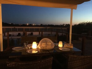 Opções para refeição ao ar livre