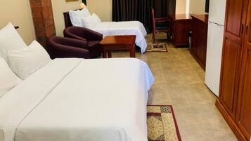 Quarto duplo executivo | Frigobar, individualmente decorados, individualmente mobiliados