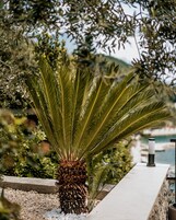 Apartamento superluxo, vista parcial para o mar | Terraço/pátio