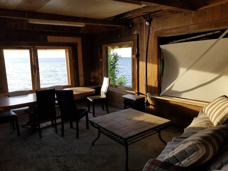 Live On The Lake! 3 Bdr, Huge Living Room, Fire Pit, Cabana, Sunsets And Fun! - 보스턴