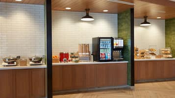Café da manhã continental grátis todos os dias
