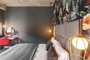 Suite-Estúdio Deluxe (1) | Com decoração personalizada, com mobília individualizada 