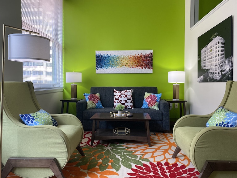 360° Terrace View King Beds Self Check-in Wifi W/d - IUPUI,Indianapolis