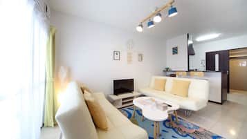 Apartamento Básico, 1 quarto | Roupa de cama fornecida