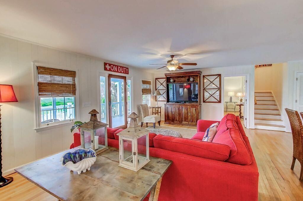 Casa, várias camas (3602 Palm Boulevard) | Sala de estar