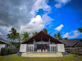 Villa Deluxe, 2 quartos, piscina privativa | Roupa de alta qualidade, camas de colchão Select Comfort 