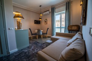 Apartamento, suíte, vista para o mar | Restaurante