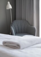 Suíte estúdio | Wi-Fi de cortesia, roupa de cama