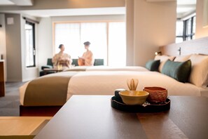 Quarto Deluxe, não fumadores (Japanese) | Cofre no quarto, ferro/tábua de engomar, berços/camas para crianças 