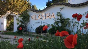 Entrada do alojamento