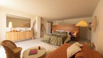 Suite Júnior (Country) | 1 quarto, edredões de penas, cofre no quarto
