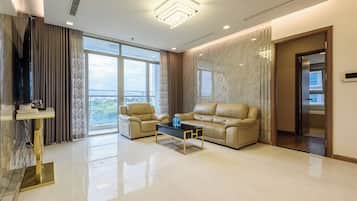 Apartamento Familiar | Sala de estar | Smart TV