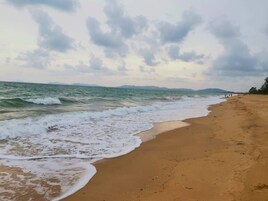 Uma praia privada 