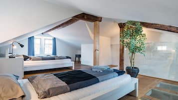 2 quartos, roupa de cama fornecida