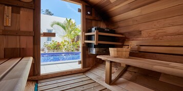 Vila, 3 quartos, para não fumantes, piscina particular (with Sauna) | 3 quartos, edredons de pluma, Wi-Fi de cortesia, roupa de cama
