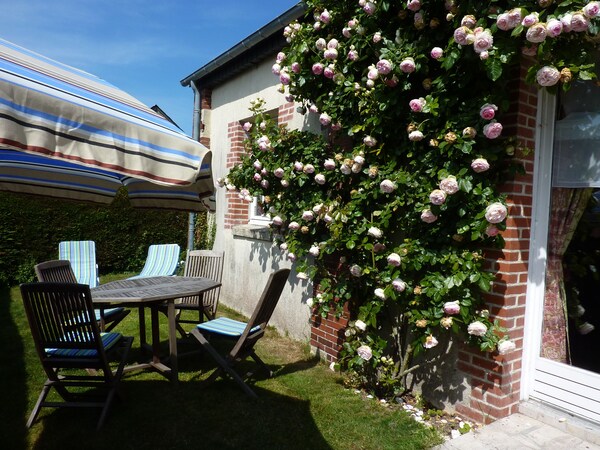Cottage Les Hortensias Idéal Pour Découvrir Les Plages Du Débarquement - Vierville-sur-Mer