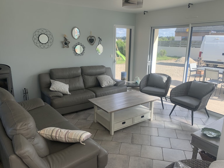 Vue Mer, Jacuzzi, 5 Chambres, Jardin Clos, Animal De Compagnie Acceptés - Finistère