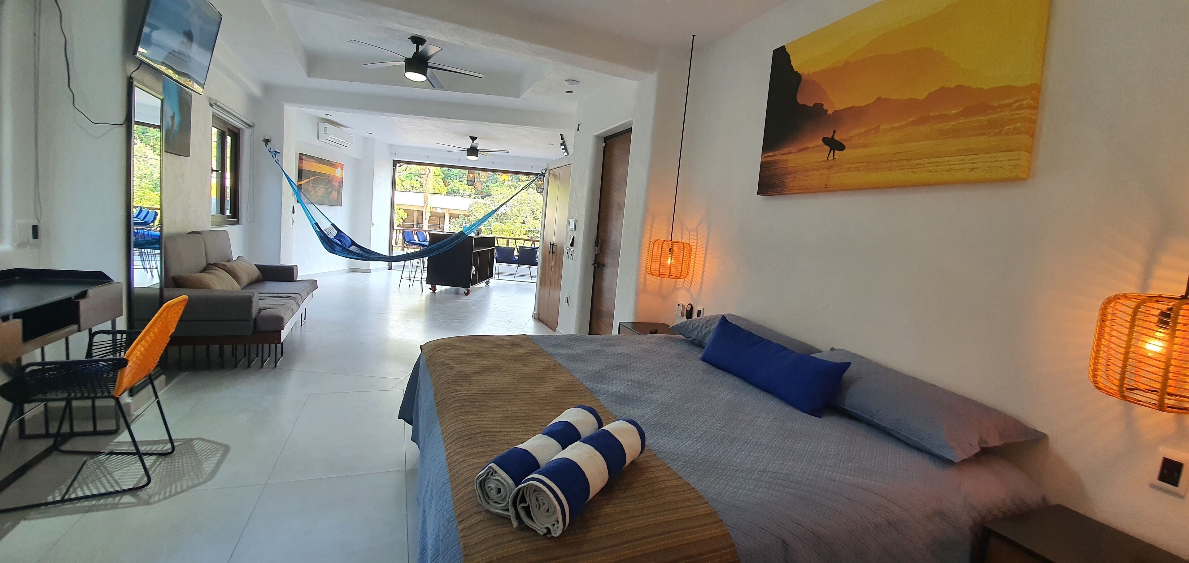 Apartamento | Área de estar | Smart TV, Netflix, serviços de streaming
