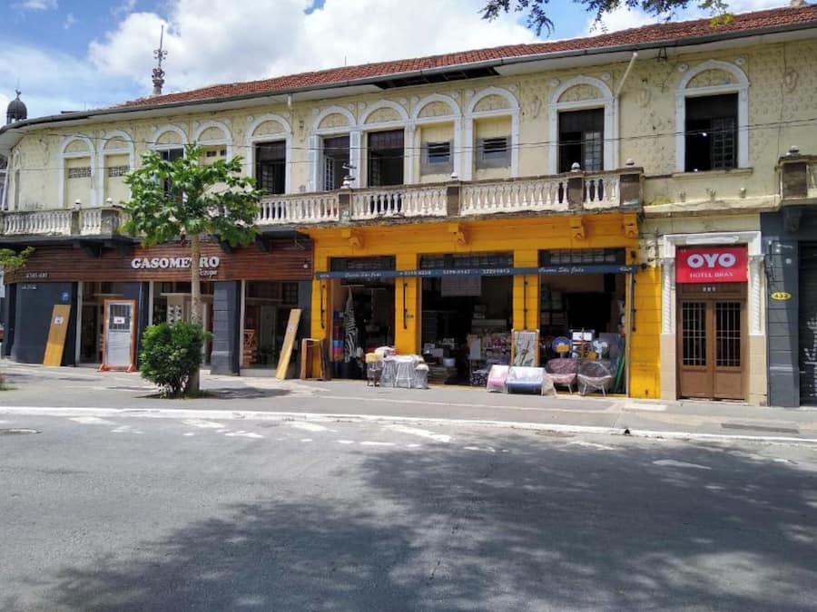 Fachada do alojamento
