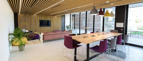 Sala de estar do lobby