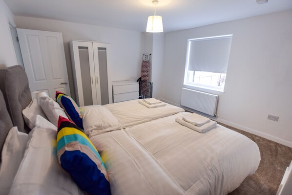 Apartamento | 1 quarto, ferro/tábua de engomar, Wi-fi grátis, roupa de cama fornecida 