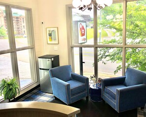 Sala de estar do lobby