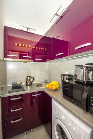 Estúdio, 1 quarto, Vista para a cidade | Cozinha privada