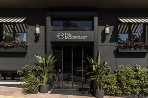 Entrada do alojamento