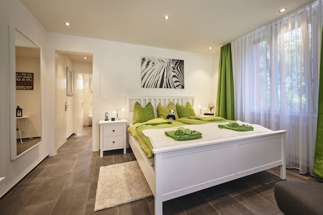 Lençóis de algodão egípcio, roupa de alta qualidade, edredões de penas . da Maurizio Suites