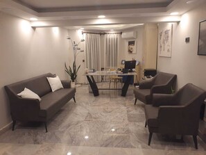 Sala de estar do lobby