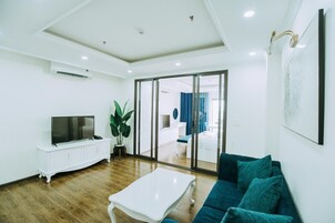 Suíte panorâmica | Sala de estar | Smart TV