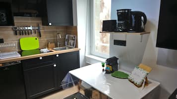 Apartamento, vista para o pátio (COSY BREST 8) | 1 quarto, roupas de cama premium
