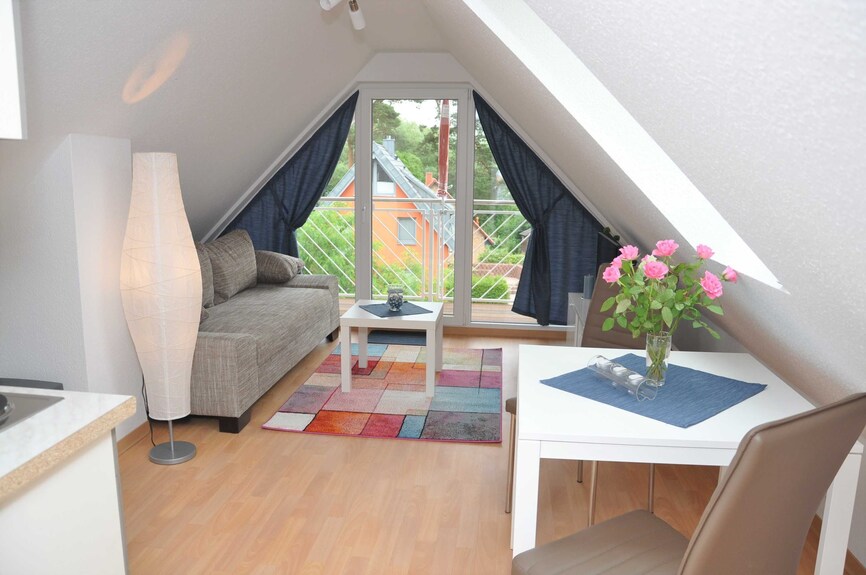 1 Zimmer Dachgeschoss - Fewo Ferienhaus Müritzzauber - Ferienwohnungen / - Gotthun