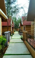 Quarto casal clássico (French Bungalow) | Vista para o pátio