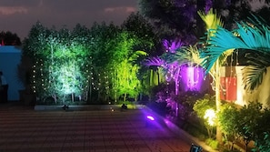 Espaço exterior para banquetes